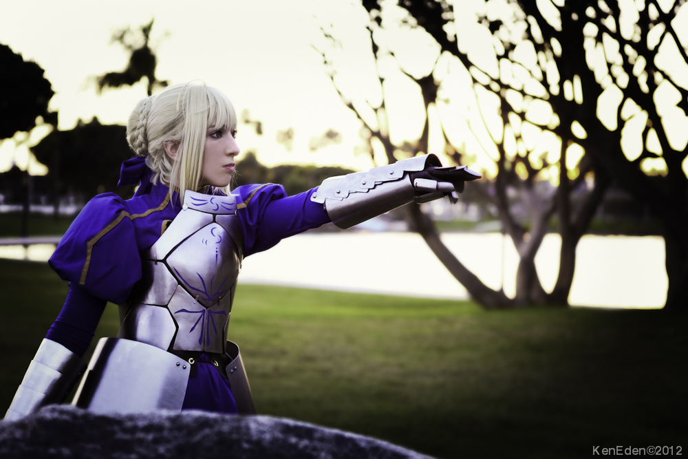 Show Us Your Moves: Aerial and Strike Cosplay Saber from Fate/Stay ...